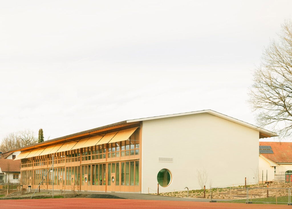 Aaberg School: Graceful Timber Construction – urbanNext