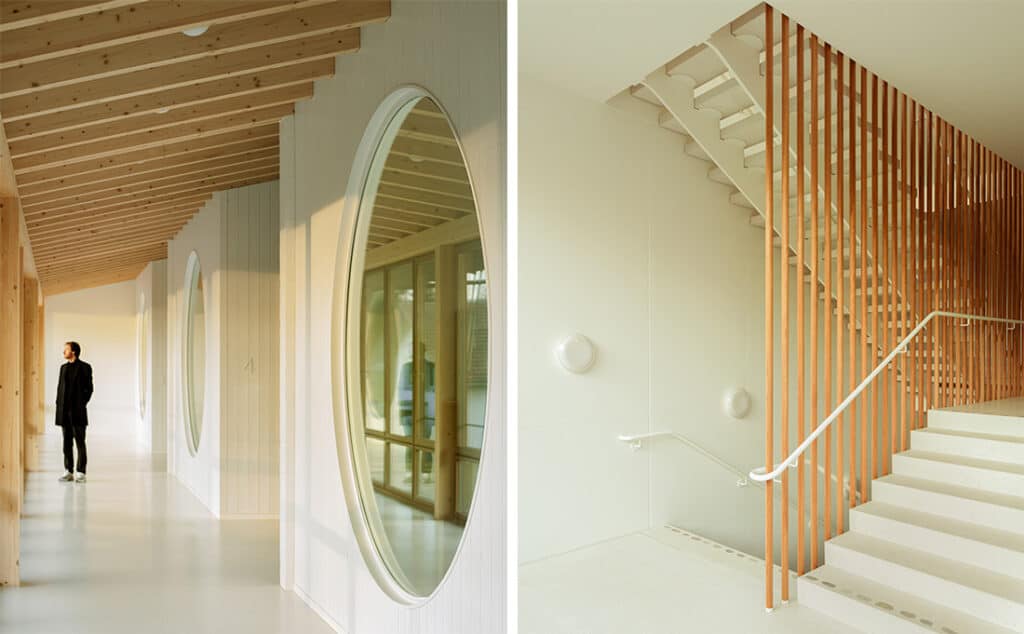 Aaberg School: Graceful Timber Construction – urbanNext